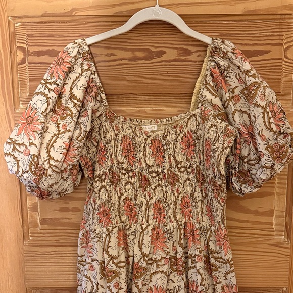 Anna Cate | Dresses | Anna Cate Mae Smocked Puff Sleeve Maxi Dresssize ...
